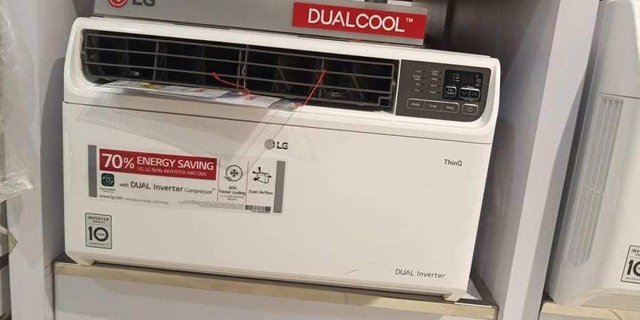 Lg Window Type Non-inverter and Dual Inverter, TV & Home Appliances ...
