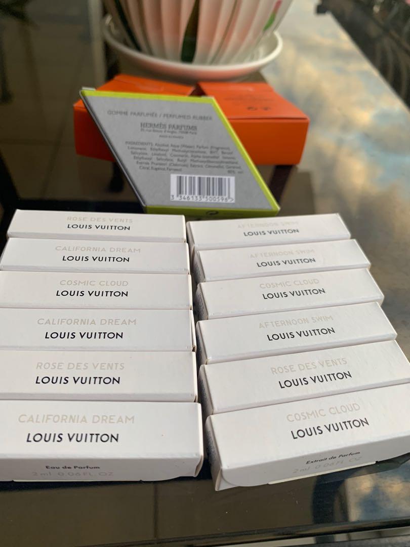 Lv sample And hermes rubber sample perfume, Beauty & Personal Care ...