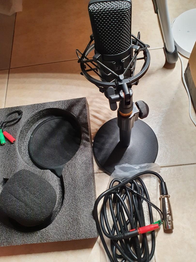 4.MANLI Professional Studio Condenser Microphone, Audio, Microphones on ...