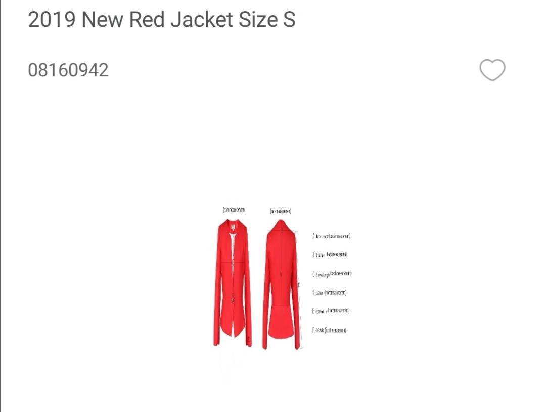 Mary Kay red jacket #s size #mary Kay #jacket, Women's Fashion, Coats ...