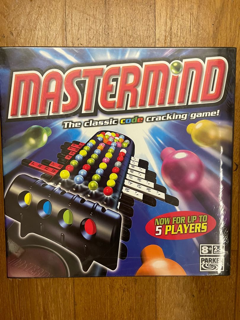 Mastermind - code cracking game by Hasbro, Hobbies & Toys, Toys & Games ...