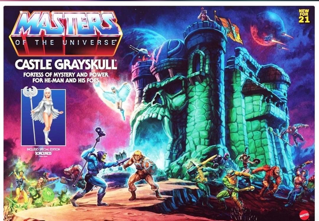 Heman Masters Of The Universe: Origins Castle Grayskull Playset motu ...