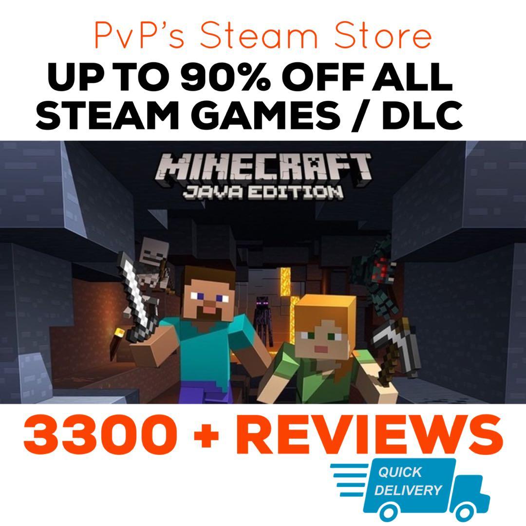 Minecraft Java Edition, Video Gaming, Video Games, Others on Carousell