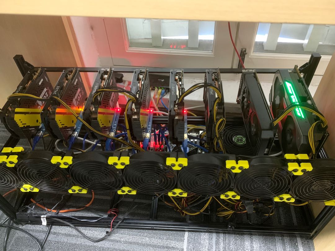 Mining Rig for sale, Computers & Tech, Desktops on Carousell