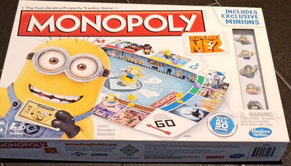 Minion monopoly set, Hobbies & Toys, Toys & Games on Carousell