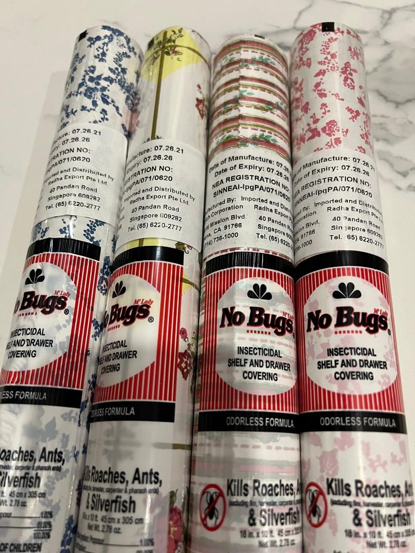 M'Lady No Bugs Insecticidal Shelf Lining, Furniture & Home Living ...