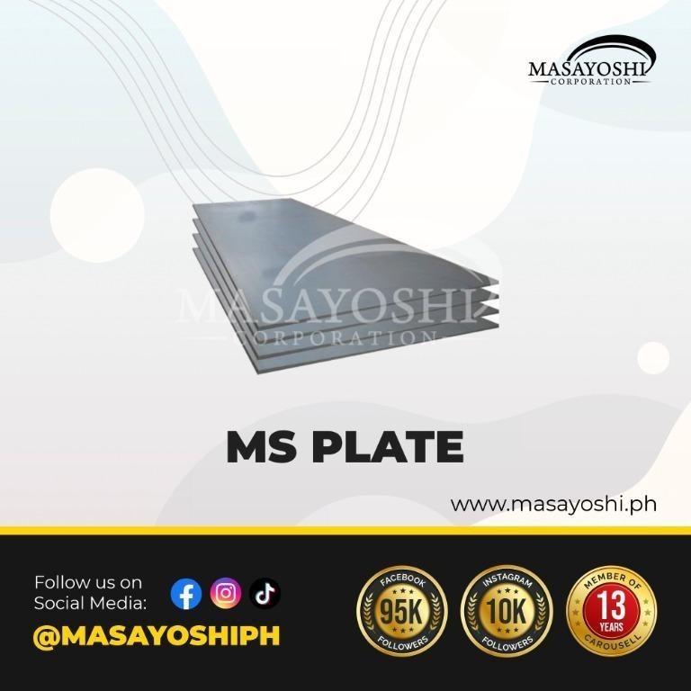 MS Plate 20mmthk X 1200mm x 2400mm | Mild Steel Plate | Metals | Metal ...