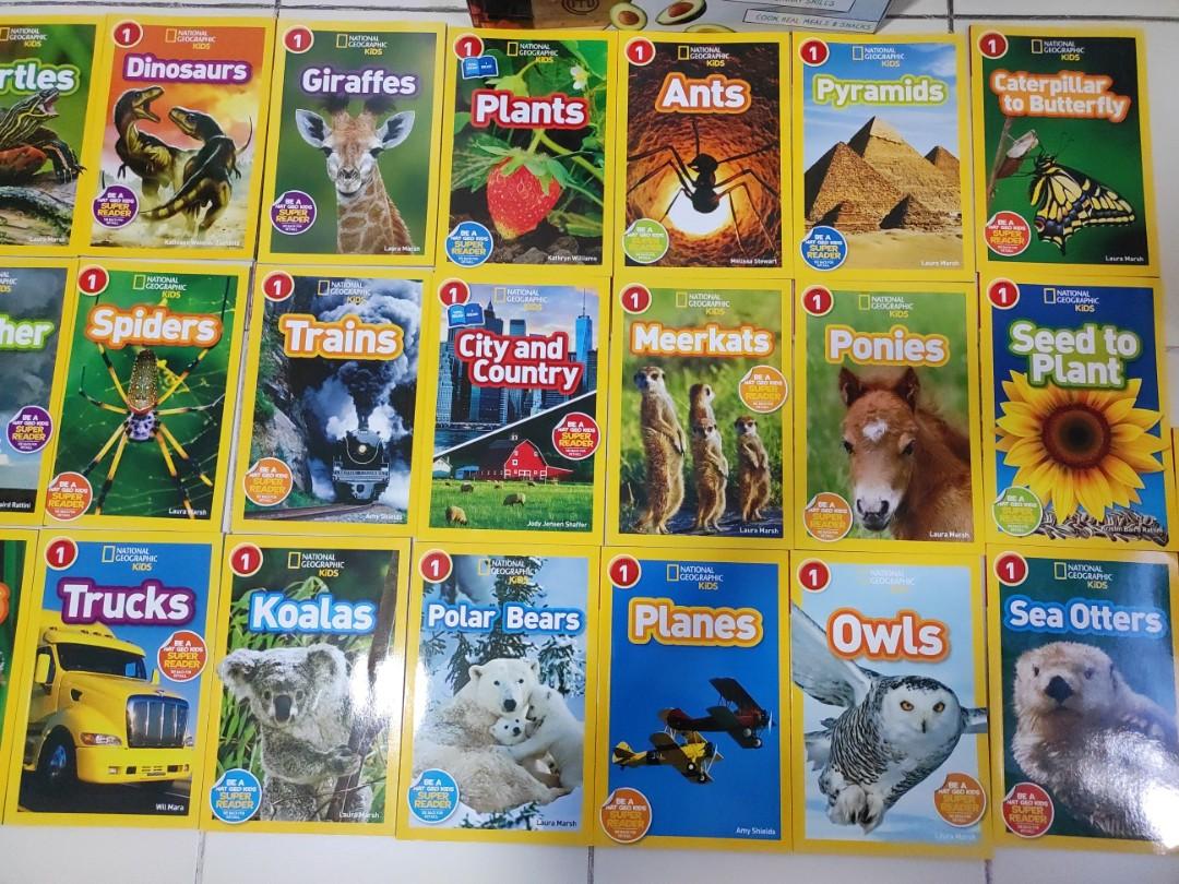 National Geographic kids level 1 and 2 50 children books, Hobbies ...