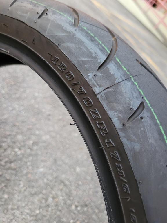 Nearly New Dunlop Sportmaxx D214 Tyres, Motorcycles, Motorcycle ...