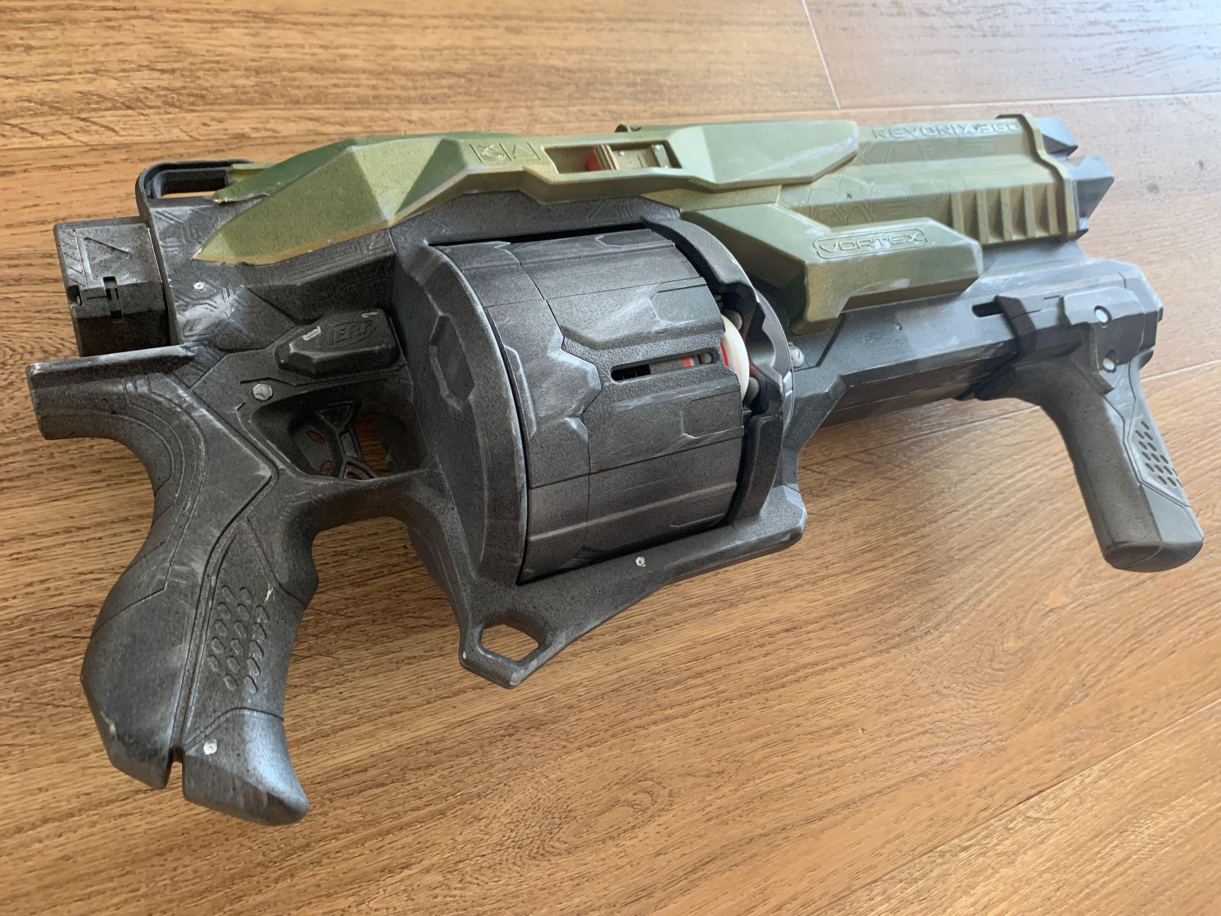 NERF - VORTEX REVONIX 360 (Resprayed - Halo Alien Hunter Edition ...