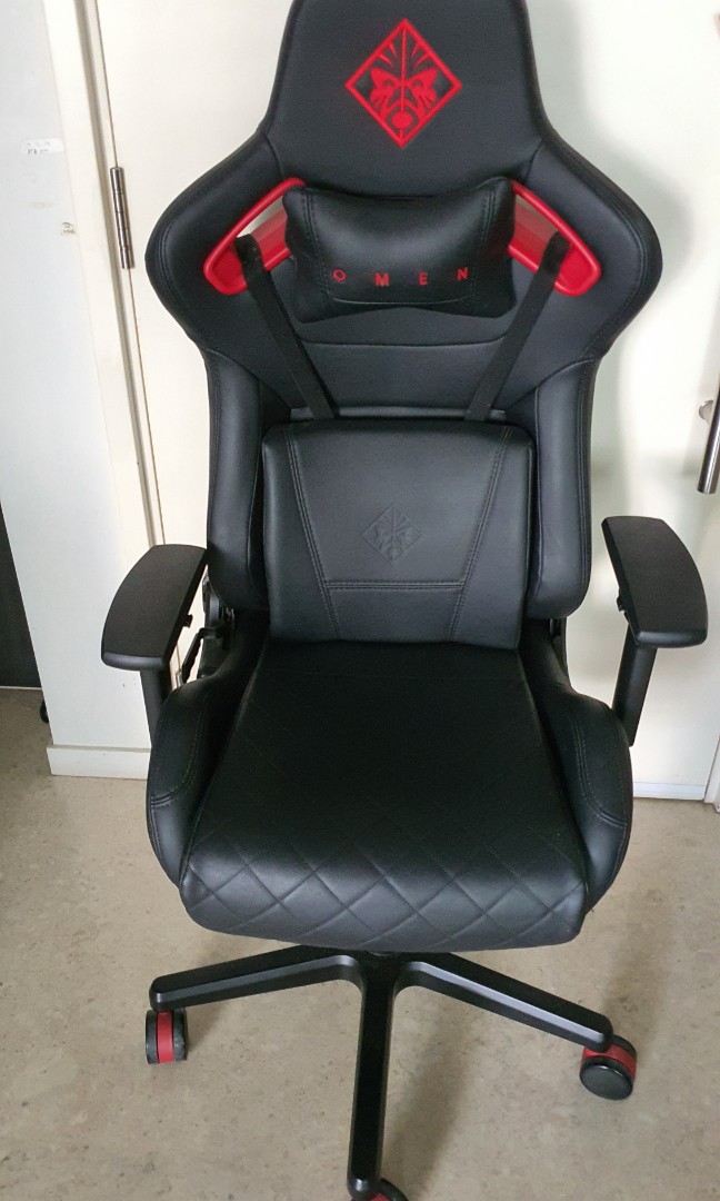 Omen Gaming Ergonomic Chair, Furniture & Home Living, Furniture, Chairs ...