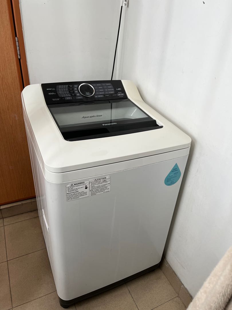 Panasonic 10.0 kg washing machine Active Foam System, TV & Home ...
