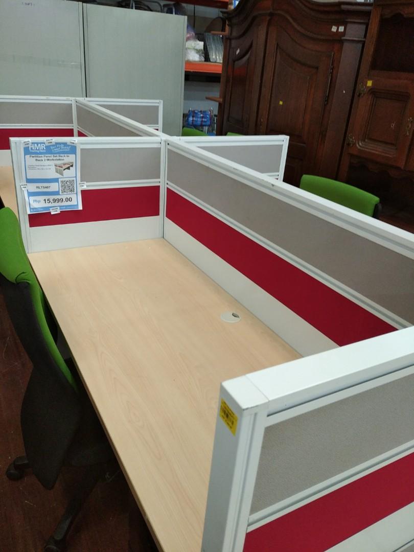 Partition Panel Set Back to Back, Furniture & Home Living, Office ...