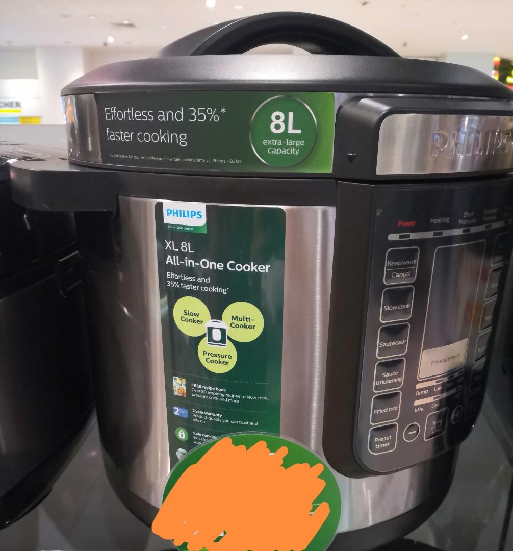 Philip All-In-One Multi cooker HD2238, TV & Home Appliances, Kitchen ...