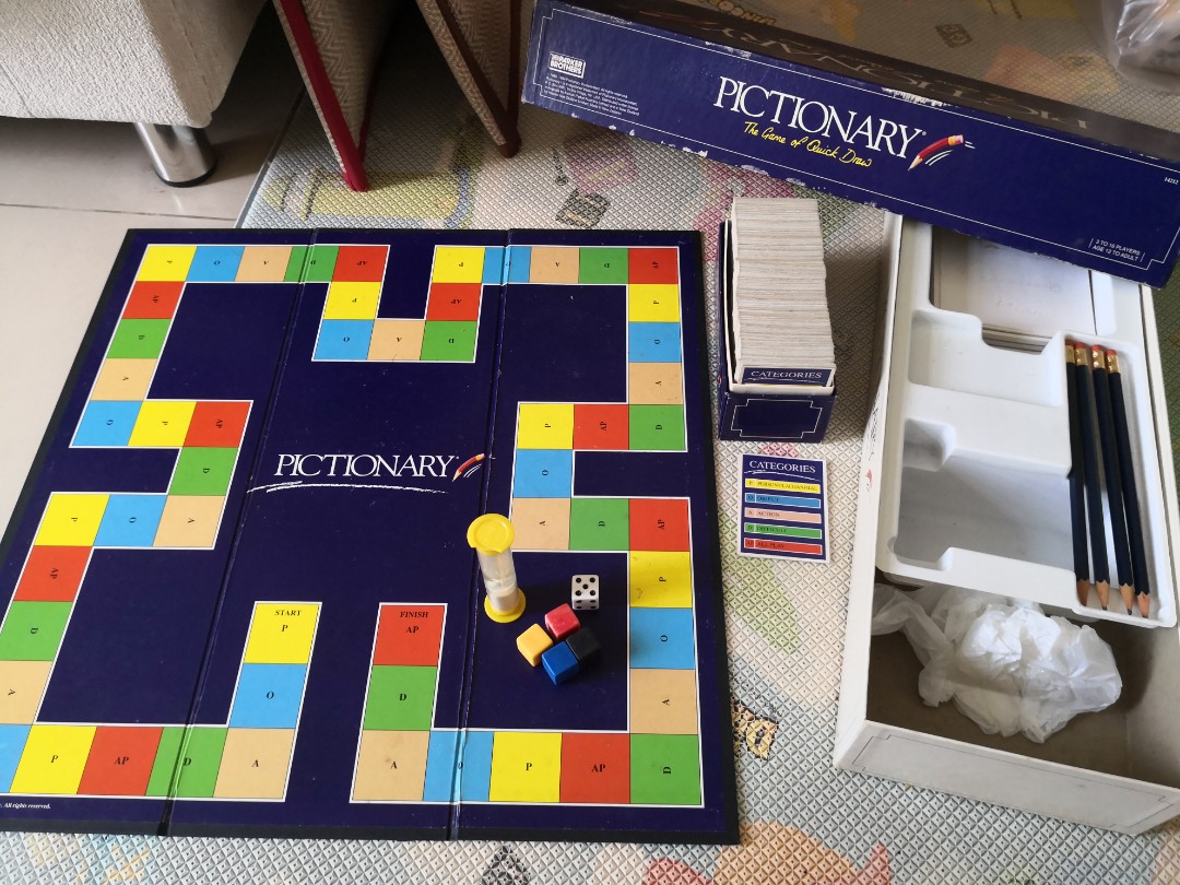 Pictionary party charade family board games, Hobbies & Toys, Toys ...