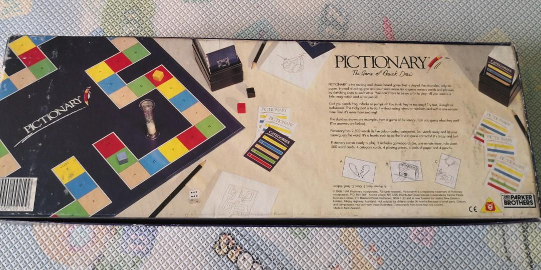 Pictionary party charade family board games, Hobbies & Toys, Toys ...