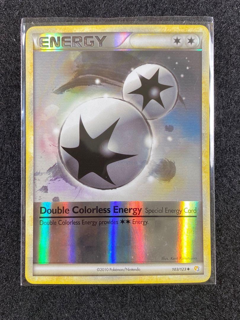 Pokémon Double Colorless Energy - HeartGold SoulSilver 2010, Hobbies ...