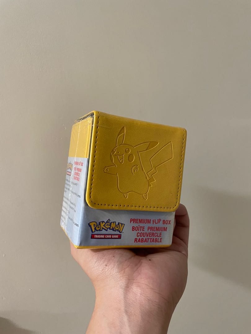 Pokémon pikachu deck box case, Hobbies & Toys, Toys & Games on Carousell