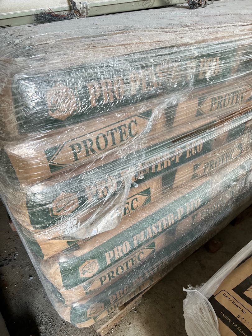 Prospaq pro plaster 40kg/ bag, Furniture & Home Living, Home ...