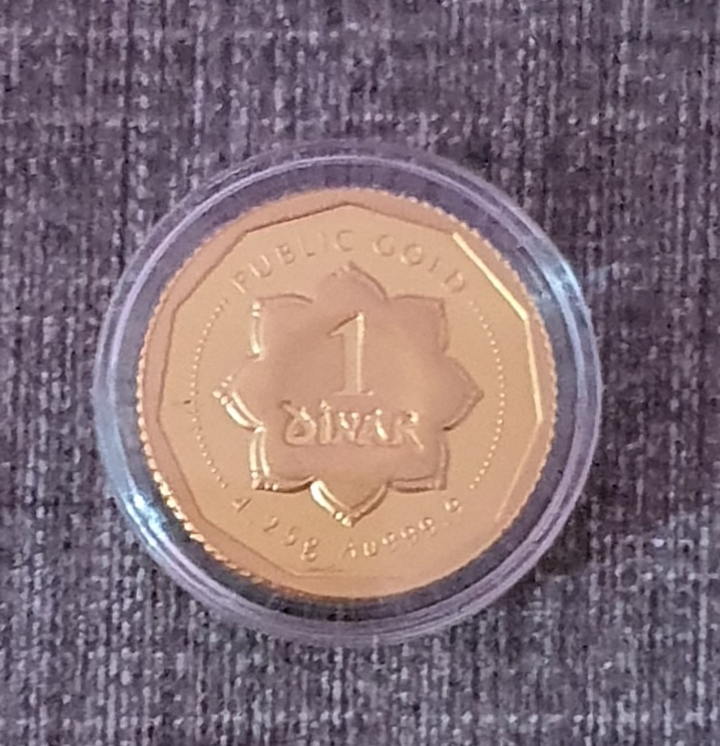 NEW STOCK IN!!! Public Gold 1 dinar gold coin, Hobbies & Toys ...