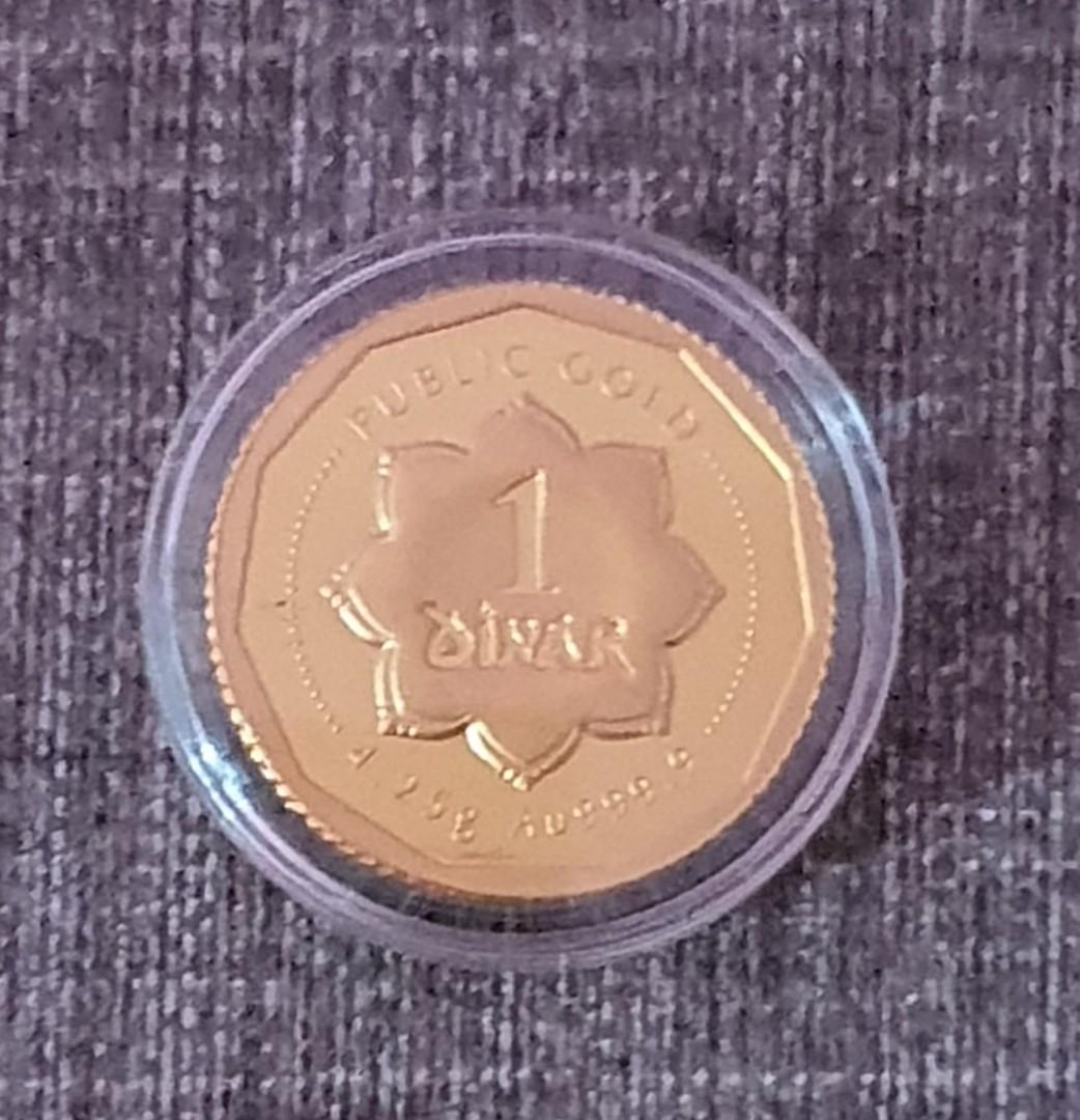 NEW STOCK IN!!! Public Gold 1 dinar gold coin, Hobbies & Toys ...