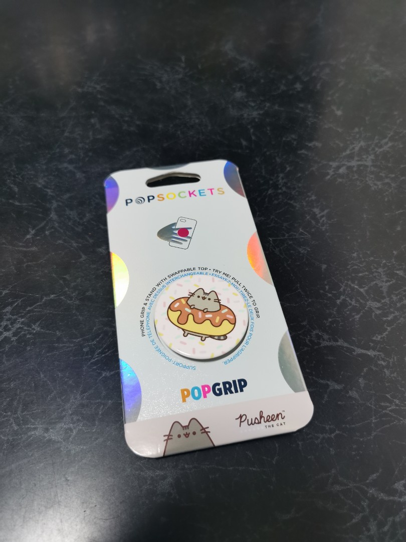 Pusheen Donut Popsocket, Mobile Phones & Gadgets, Mobile & Gadget ...