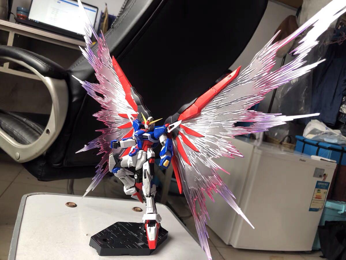 Rg Destiny / Destiny Impulse Gundam Wing Of Light (Metal Build Style) 1 ...