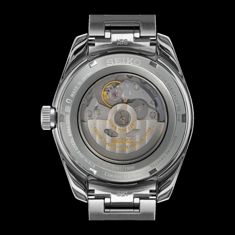 Seiko Presage Limited Edition Sharp Edged Series GMT Automatic Watch ...