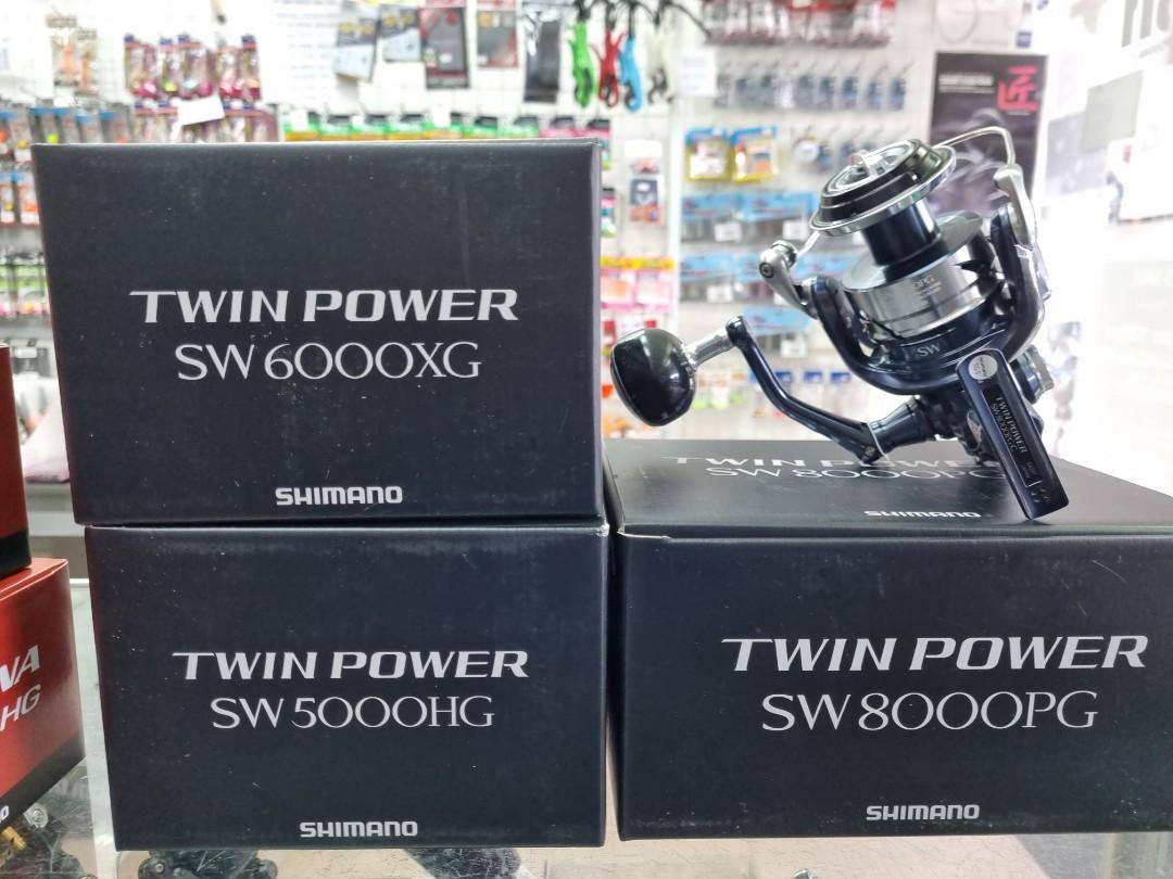 Shimano Reel - 2021 Twinpower SW, Sports Equipment, Fishing on Carousell