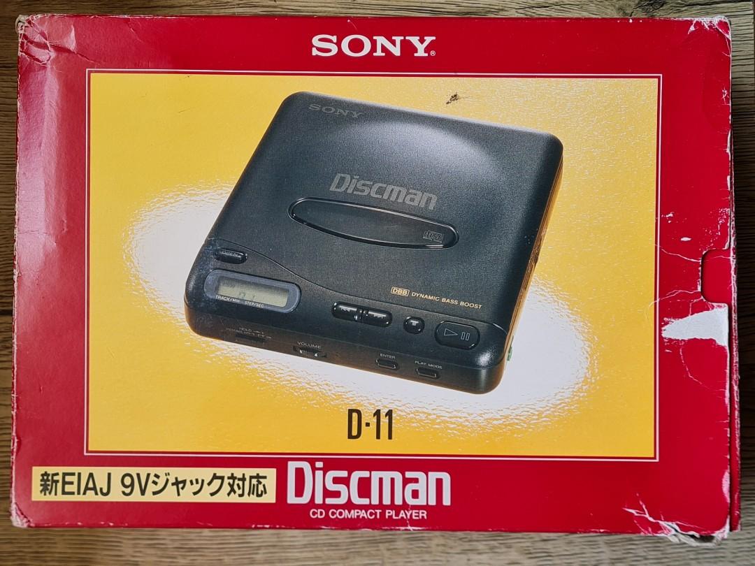 Sony D-11 Walkman Discman Portable CD Player, Audio, Portable Music Players on Carousell