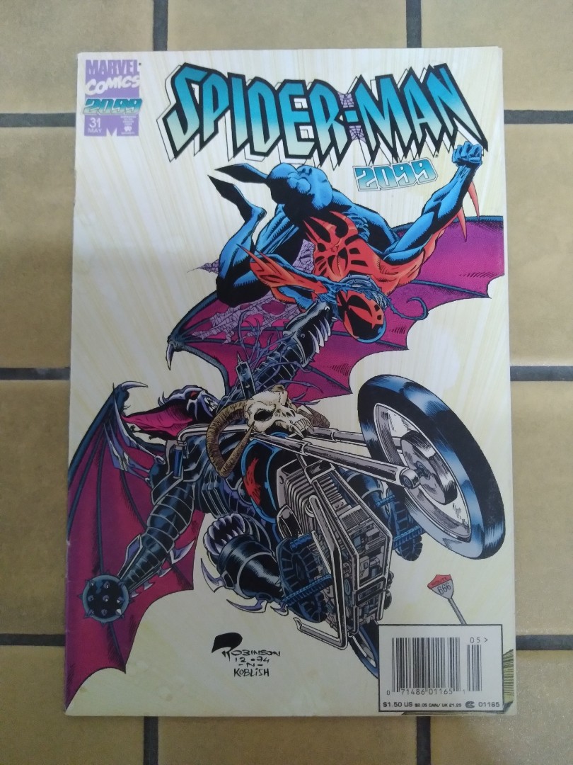 Spiderman 2099 #31 ( Roger Robinson - Cover Art ) Marvel Comics ...