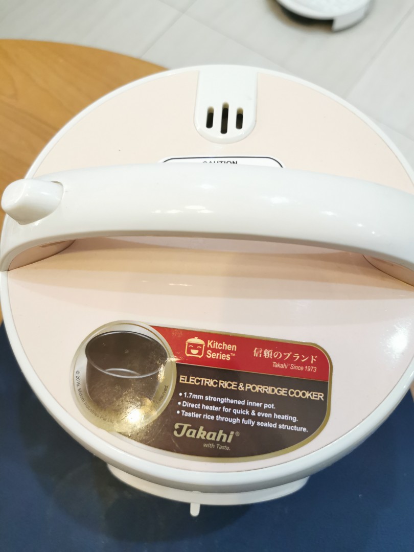 Takahi rice cooker, TV & Home Appliances, Kitchen Appliances, Cookers ...