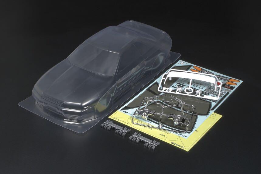 Tamiya Nissan Skyline GTR R32 Body Shell Set - Rare 1/10 for Tamiya RC ...