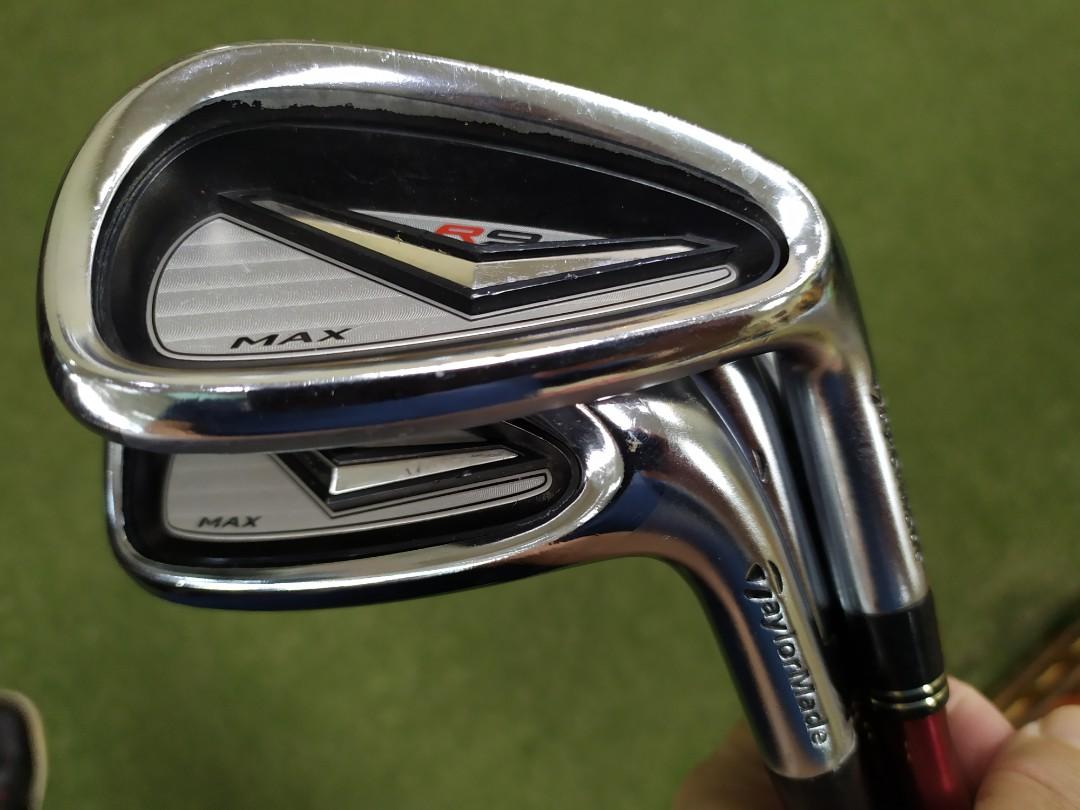 Taylormade R9 Max irons, Sports Equipment, Other Sports Equipment and ...