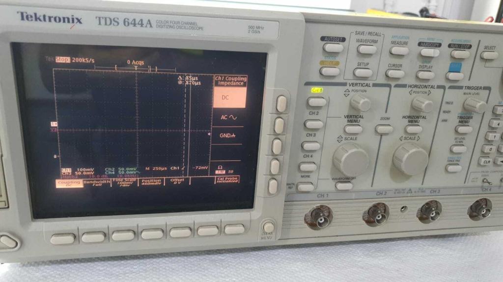 Tektronix TDS644A digitizing Oscilloscope 500Mhz FV: v3.8.5e Opt. 13,1F,2F Stock Clearance ...