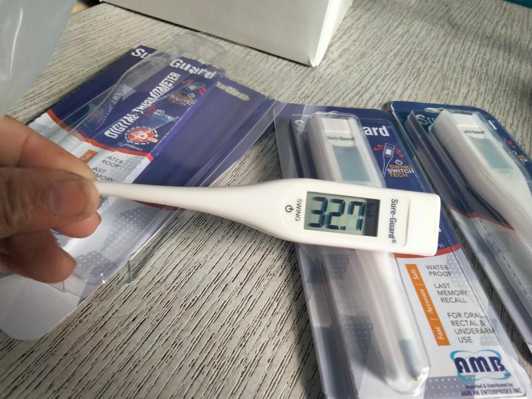 Temperature check, Health & Nutrition, Thermometers on Carousell