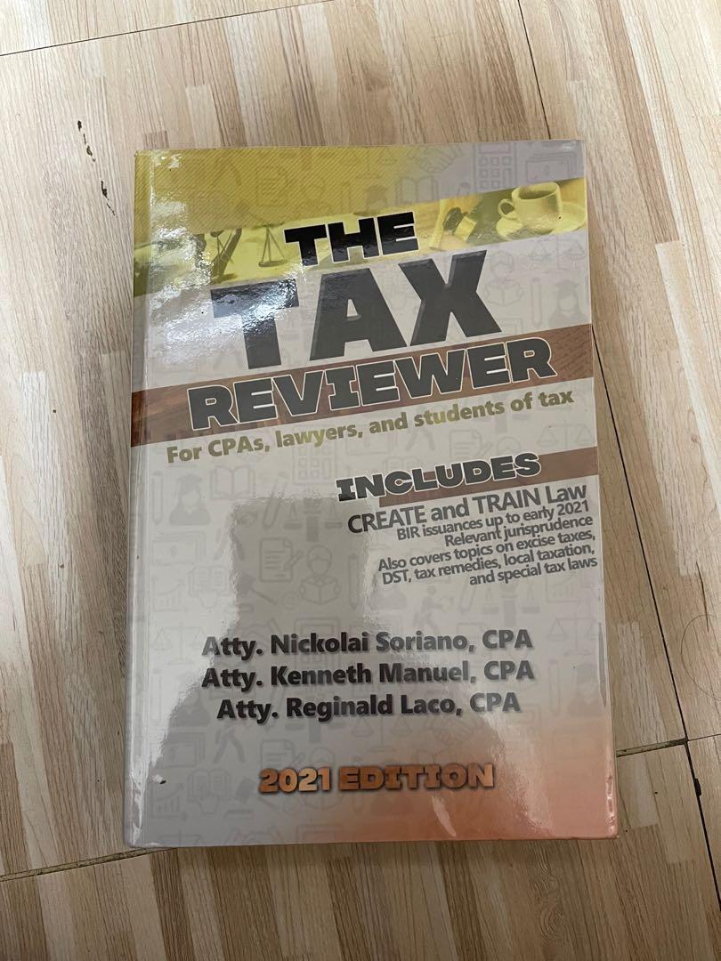 THE TAX REVIEWER BY MANUEL LACO, Hobbies & Toys, Books & Magazines ...