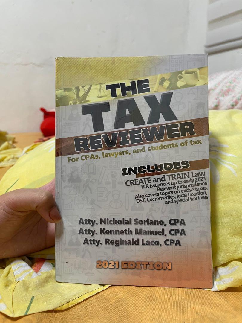 THE TAX REVIEWER BY MANUEL LACO, Hobbies & Toys, Books & Magazines ...
