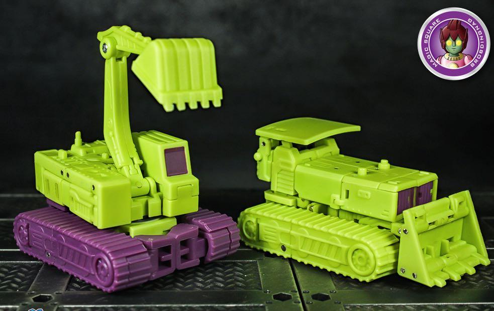 Transformers Magic Square MS-Toys - Legends Scale Constructicons Devastator - MS-B37 Shovel ...