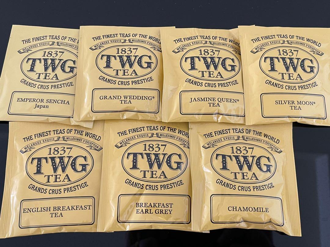 TWG hand sewn 100% cotton tea bag, Food & Drinks, Beverages on Carousell