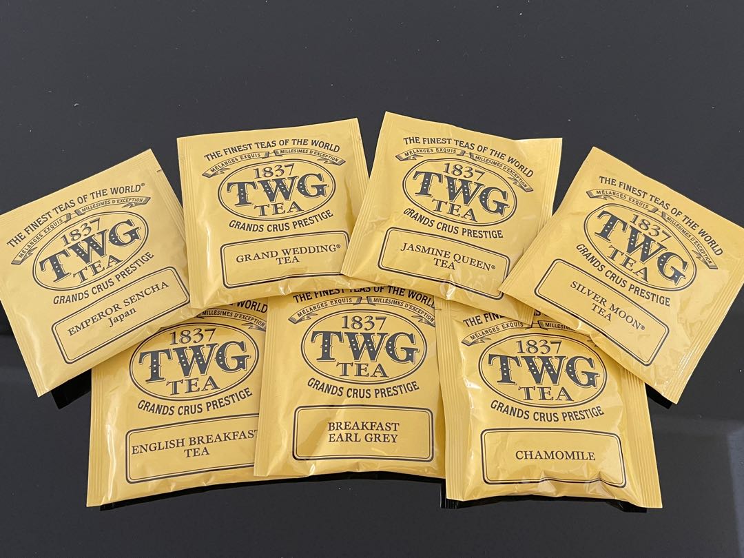 TWG hand sewn 100% cotton tea bag, Food & Drinks, Beverages on Carousell
