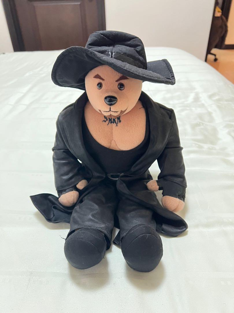 Undertaker Teddy Bear, Hobbies & Toys, Toys & Games on Carousell