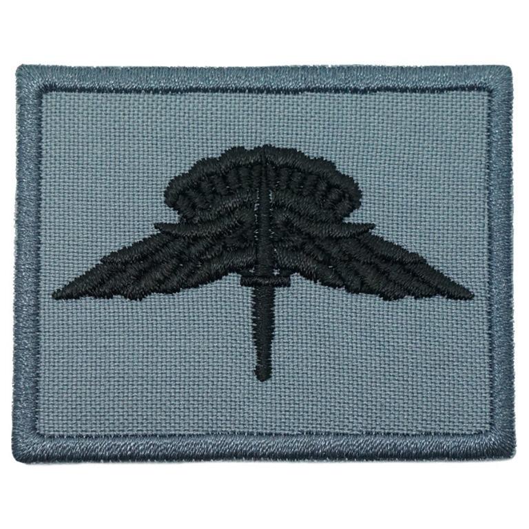 US MILITARY FREEFALL PARACHUTIST BADGE - GRAY / OLIVE GREEN, Hobbies ...