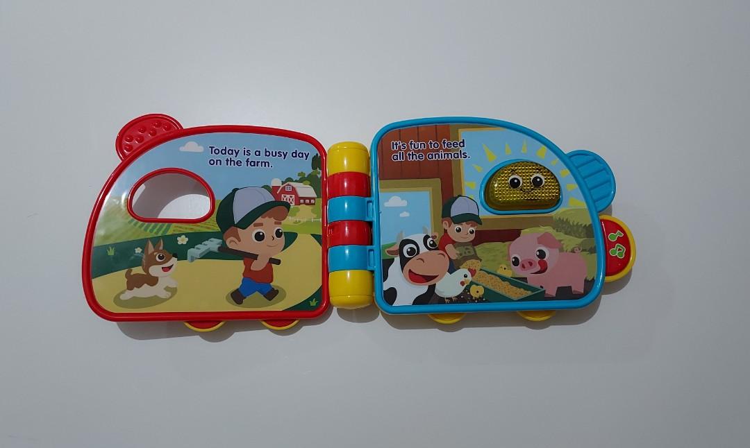 Vtech Farm Fun Storybook, Hobbies & Toys, Toys & Games on Carousell