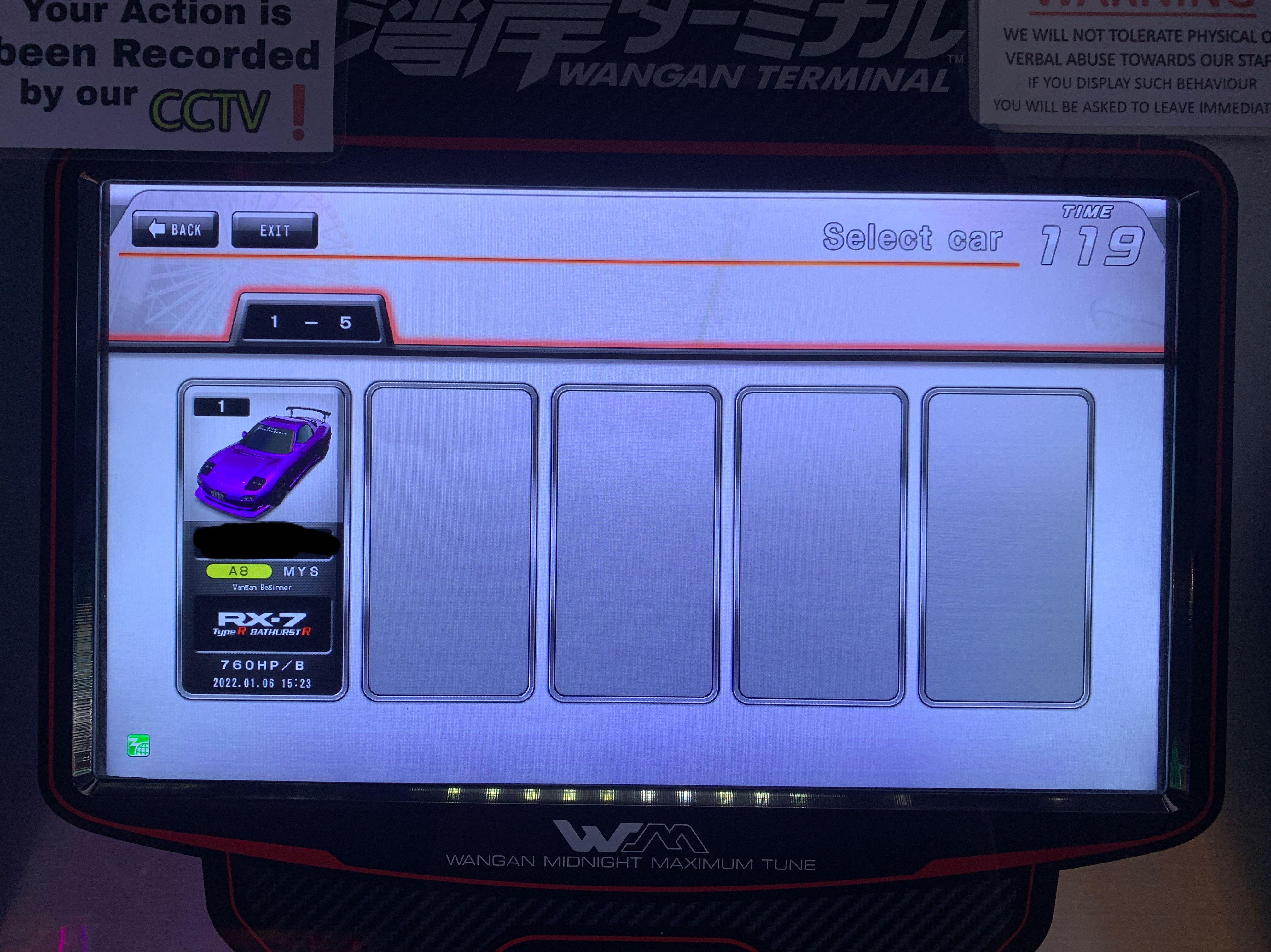 Wangan WMMT 6RR RX7 FD Banapassport , Video Gaming, Gaming Accessories ...