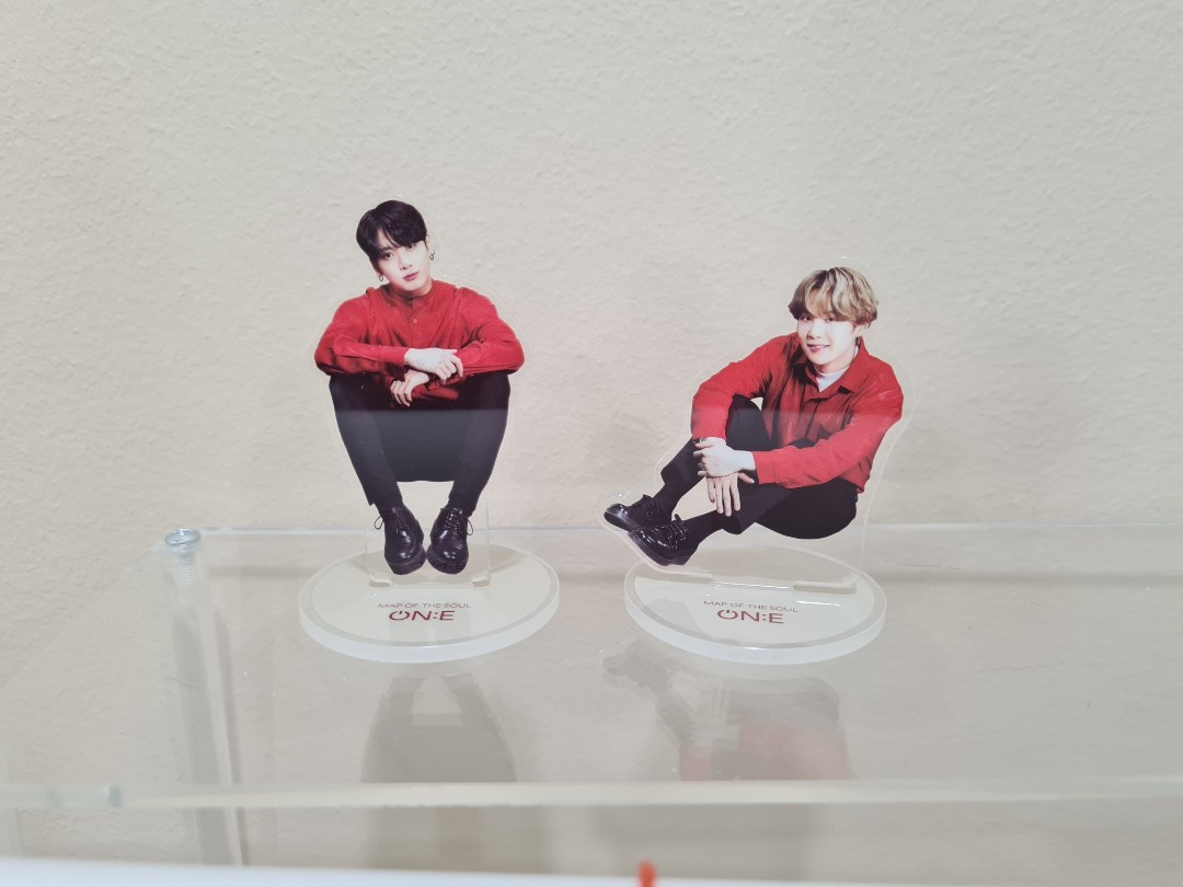 [WTS] BTS ON:E Lucky Draw Standee - Jungkook & Suga, Hobbies & Toys ...