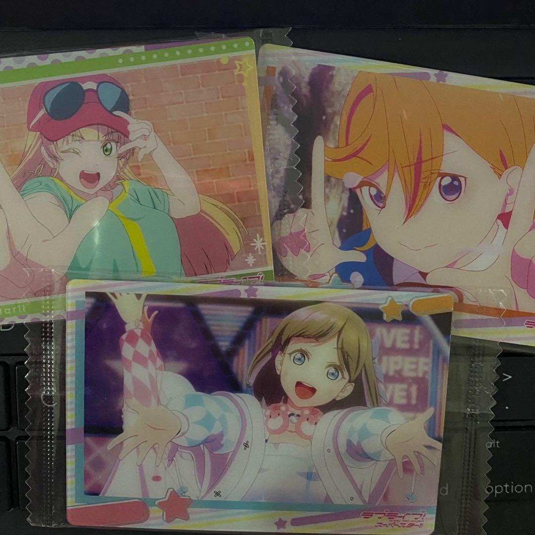 wts love live liella wafer cards, Hobbies & Toys, Memorabilia ...