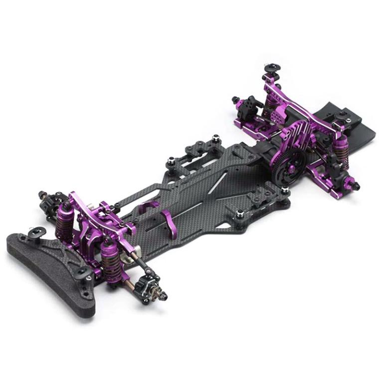 Yokomo RWD YD-2 SXIII purple limited edition drift car chassis (SX3, factory assembled, full ...