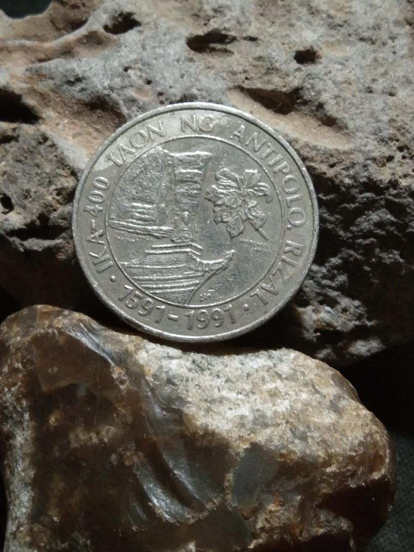 1-piso ika-400 taon ng antipolo rizal 1591-1991, Hobbies & Toys, Memorabilia & Collectibles ...