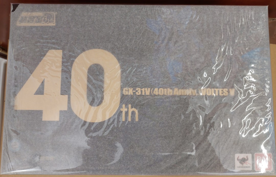 全新日版 bandai 40週年 超合金魂 GX-31V 靚盒未開封品, 興趣及遊戲, 玩具 & 遊戲類 - Carousell